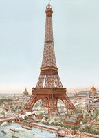 Puzzle Michèle Wilson Hand-cut Wooden Puzzle - La Tour Eiffel, Louis ...